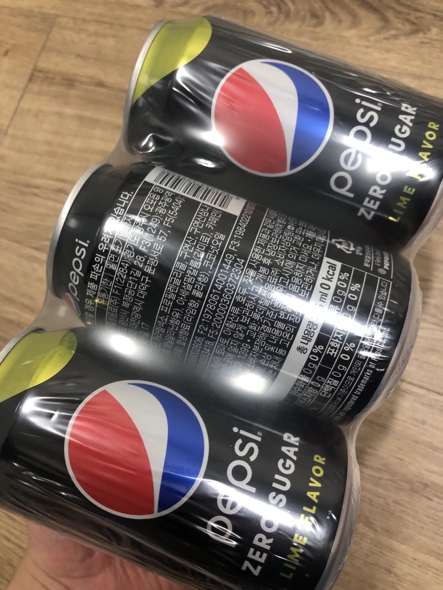 롯데)펩시콜라제로캔355ml | 배민스토어