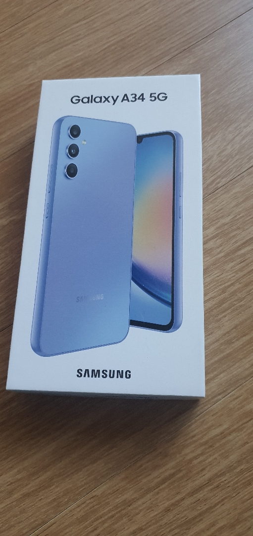 갤럭시 A34 (128GB, 바이올렛) | 배민스토어