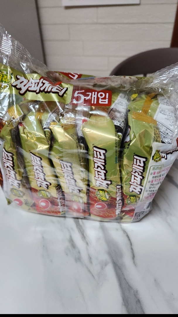 농심 올리브 짜파게티 140gx5입 배민스토어