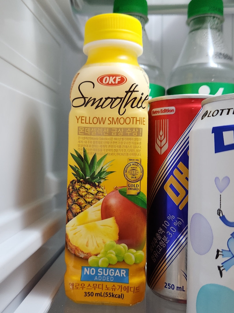 [2+1] OKF)옐로우스무디350ml | 배민스토어