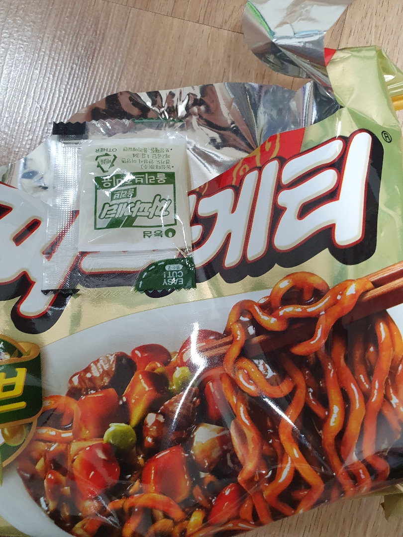 농심 올리브짜파게티봉지 배민스토어