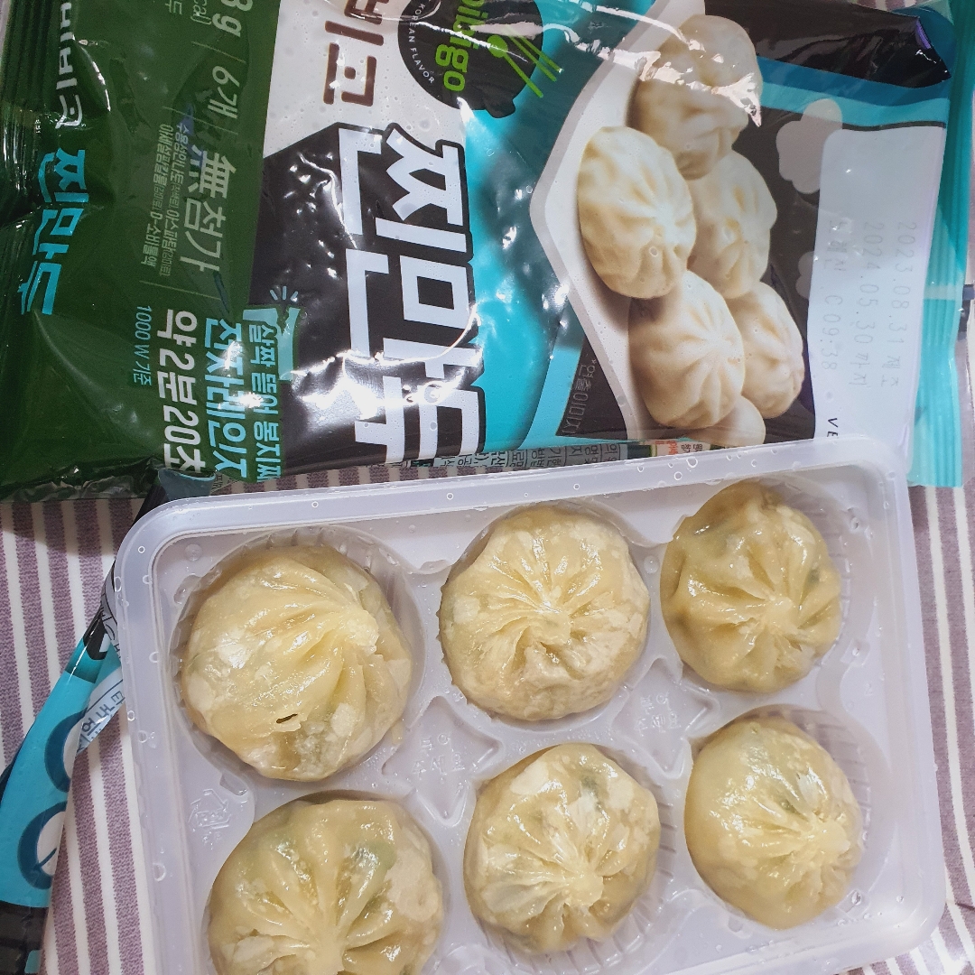 (1+1, 2개묶음)CJ)비비고고기찐만두168g | 배민스토어