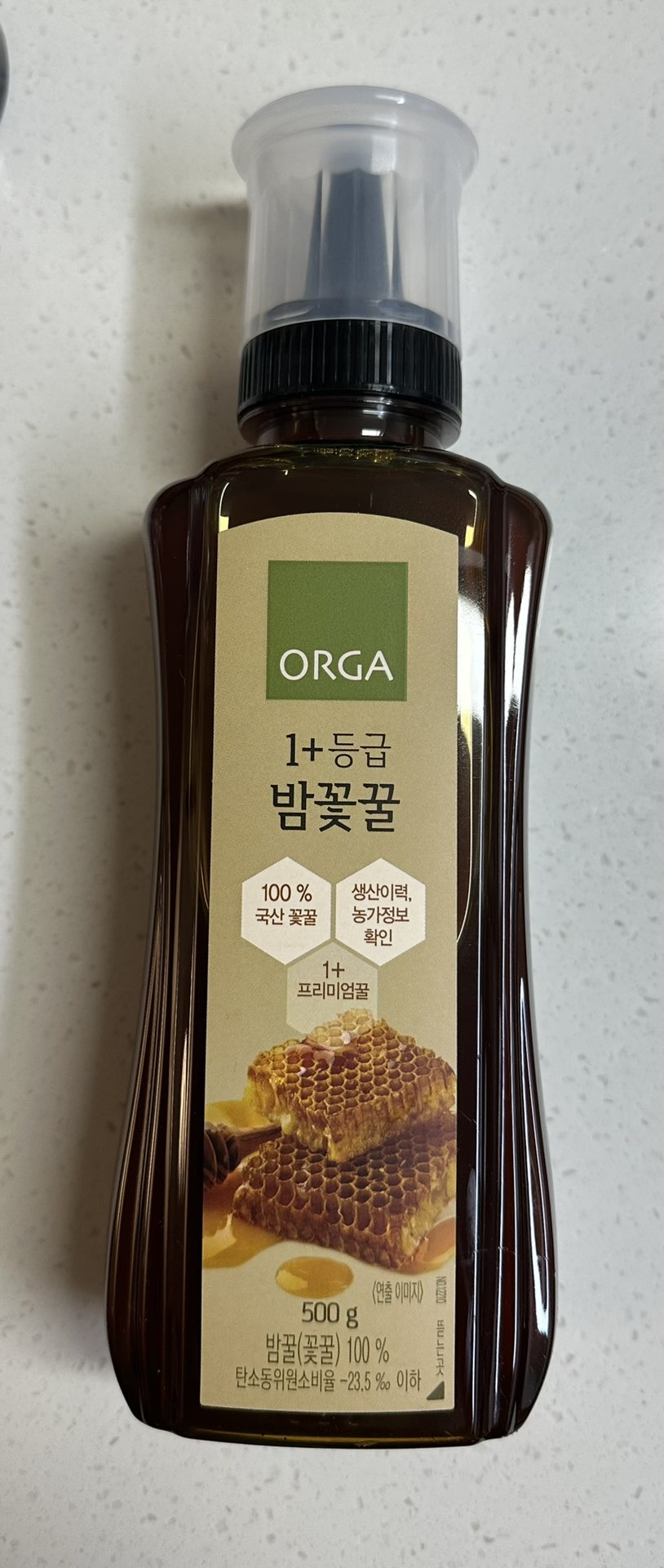 ORGA 1+등급 프리미엄 밤꽃꿀 500g | 배민 장보기∙쇼핑