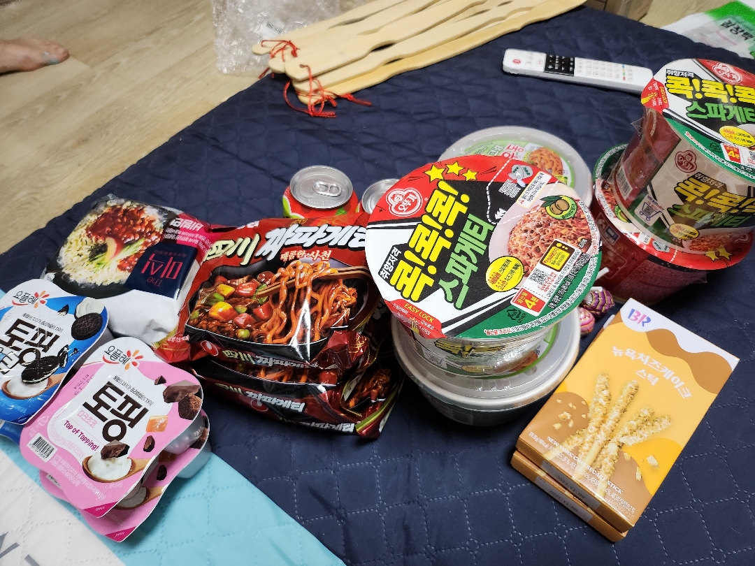 농심 사천짜파게티 배민스토어
