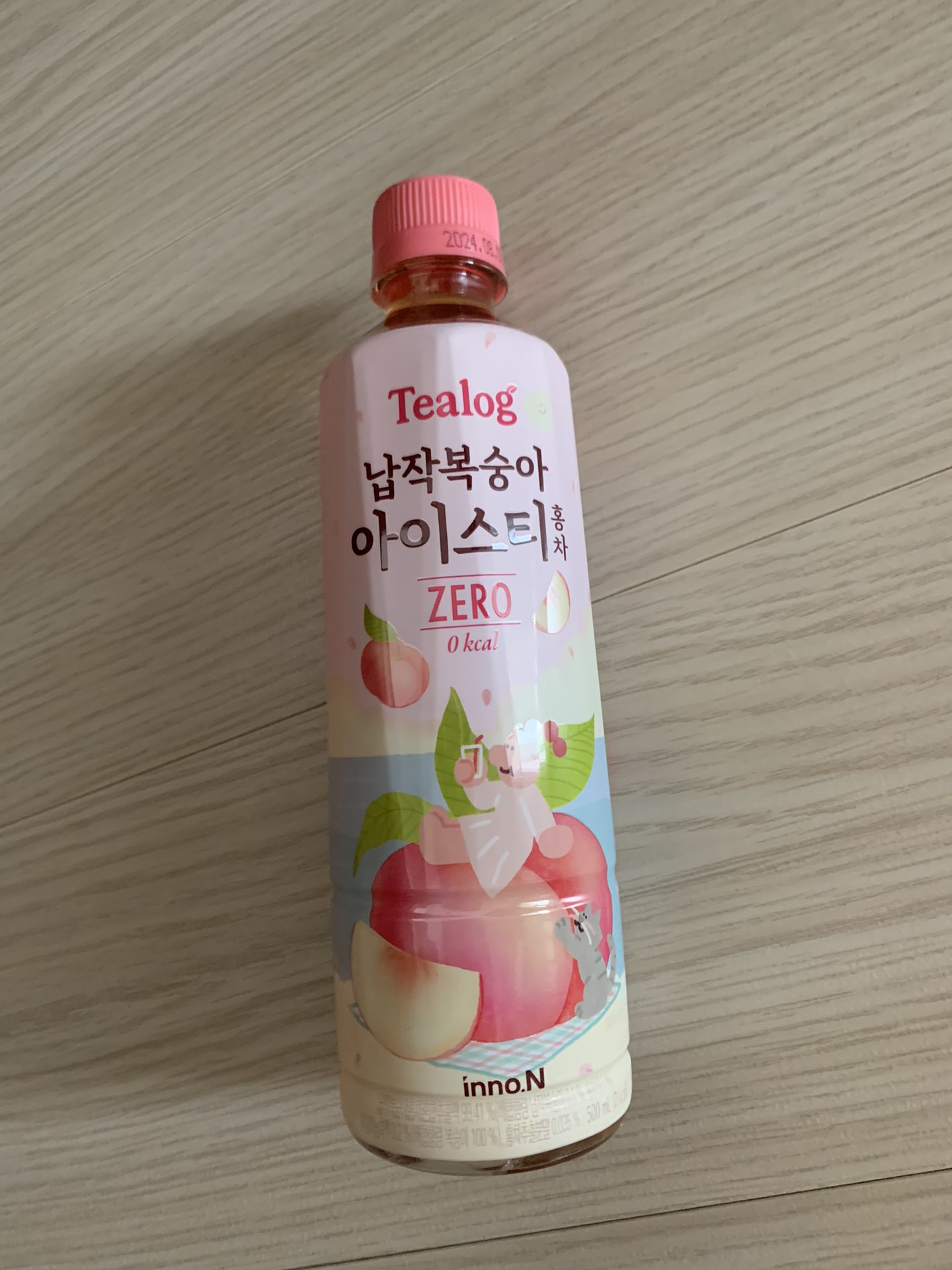 2 1 3개묶음 Hk 티로그복숭아홍차p500 배민스토어