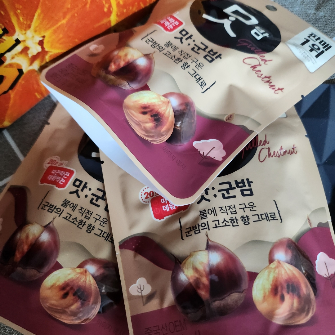 (2+1, 3개묶음)CJ)맛군밤60g | 배민스토어